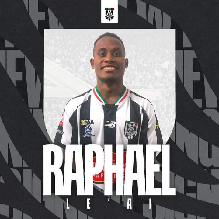 Raphael Lea’i officially announced by his new club in Australia ...